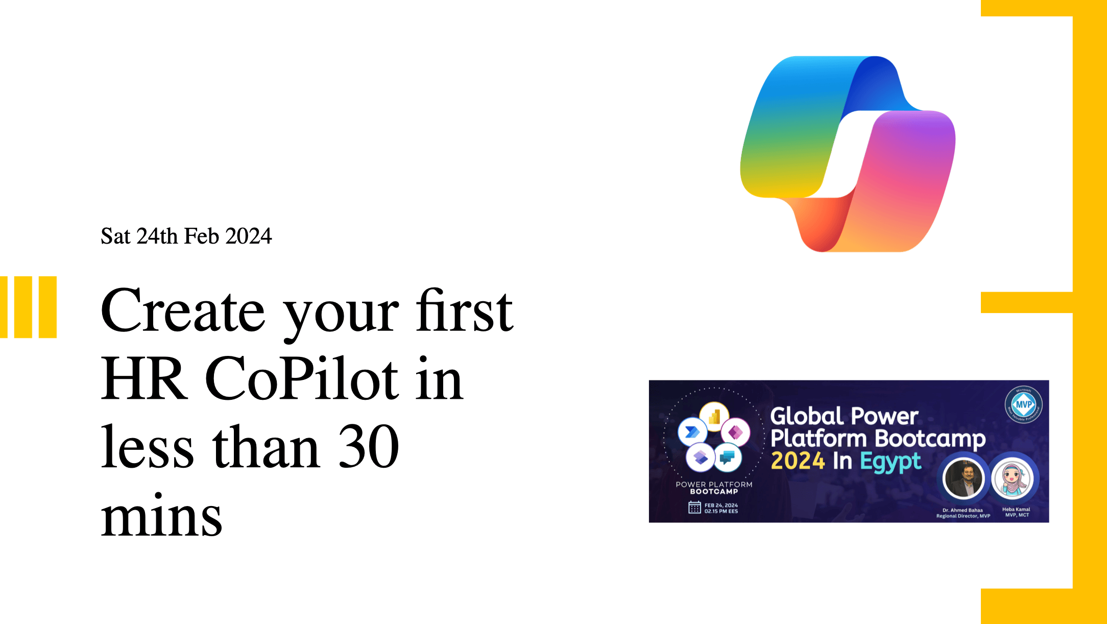 Global Power Platform Bootcamp Egypt 2024